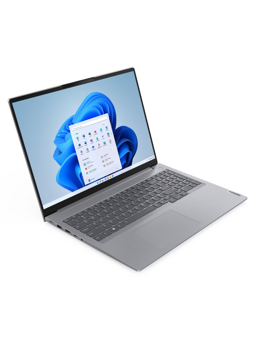 Ноутбук 16" IPS WUXGA LENOVO ThinkBook 16 G6 IRL серый (Core i5 13420H/16Gb/512Gb SSD/VGA int/FP/noOS) ((21KH00SMEV))