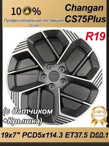 CHANGAN Колесный диск 19x7" PCD5х114.3 ET37.5 D60.1