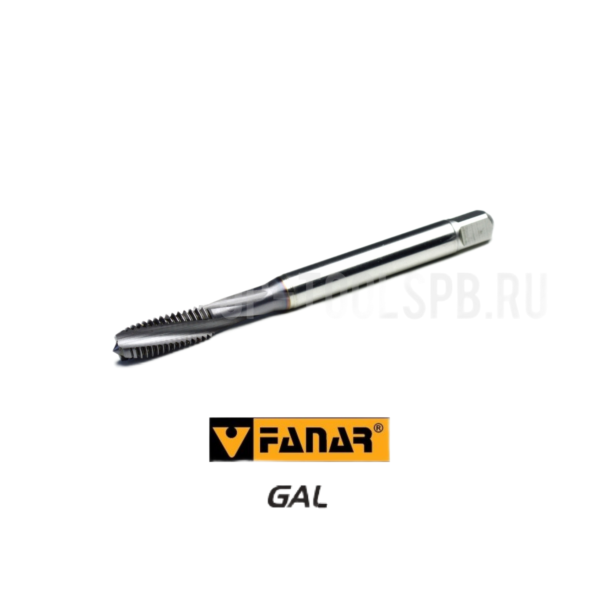 Метчик машинный для глухих отв. DIN-376-С M10 6HX R15 HSSE GAL TiCN Fanar