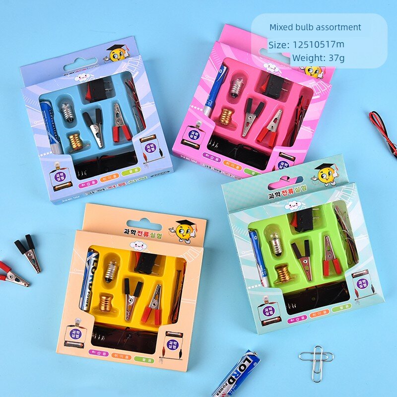 Игрушки для экспериментов с электричеством, наборы для экспериментов с электричеством для начальной школы, маленькие