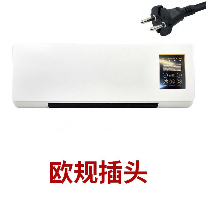 Обогреватель двойного назначения для охлаждения и обогрева, мобильный настенный кондиционер, вентилятор для ванной, тепловентилятор, бытовой электрический обогреватель