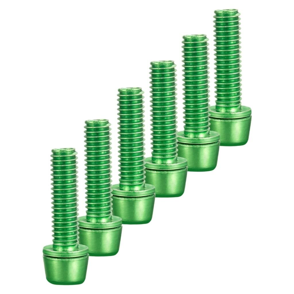 Винты для крепления дисков тормозов и руля велосипеда, Зеленый