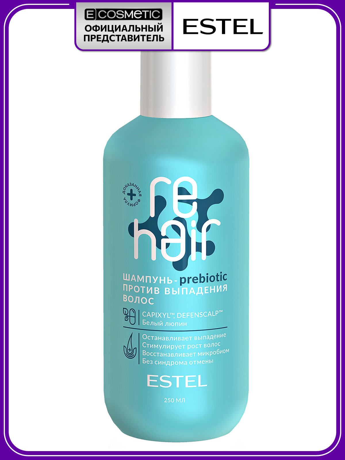 Шампунь-prebiotic против выпадения волос ESTEL PROFESSIONAL Rehair 250 мл