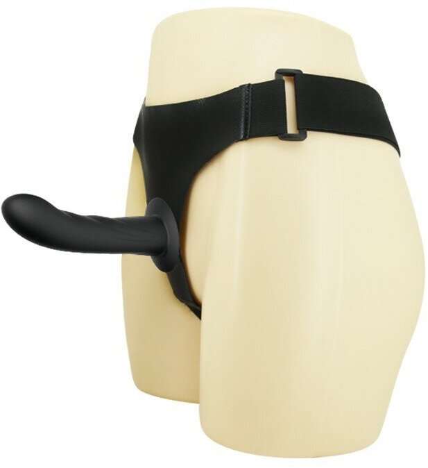 Страпон на эластичных ремнях Ultra Harness Karin Dildo 16,8 см Baile