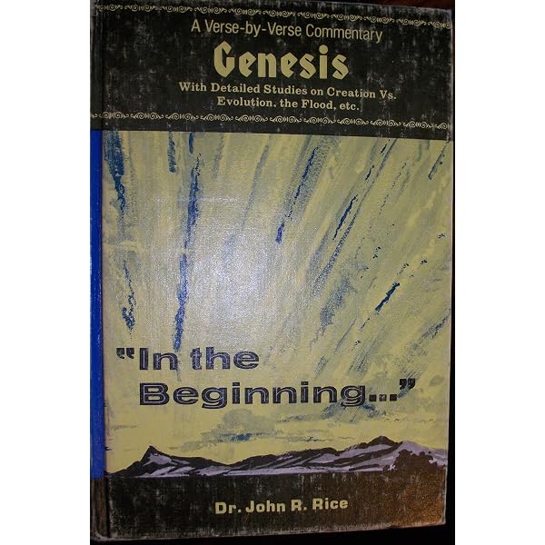Genesis: In the Beginning，Reprinted paperback book