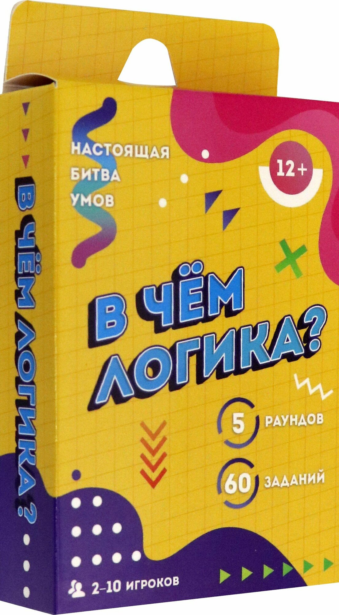 Игра карточная "В чем логика?", 60 карточек