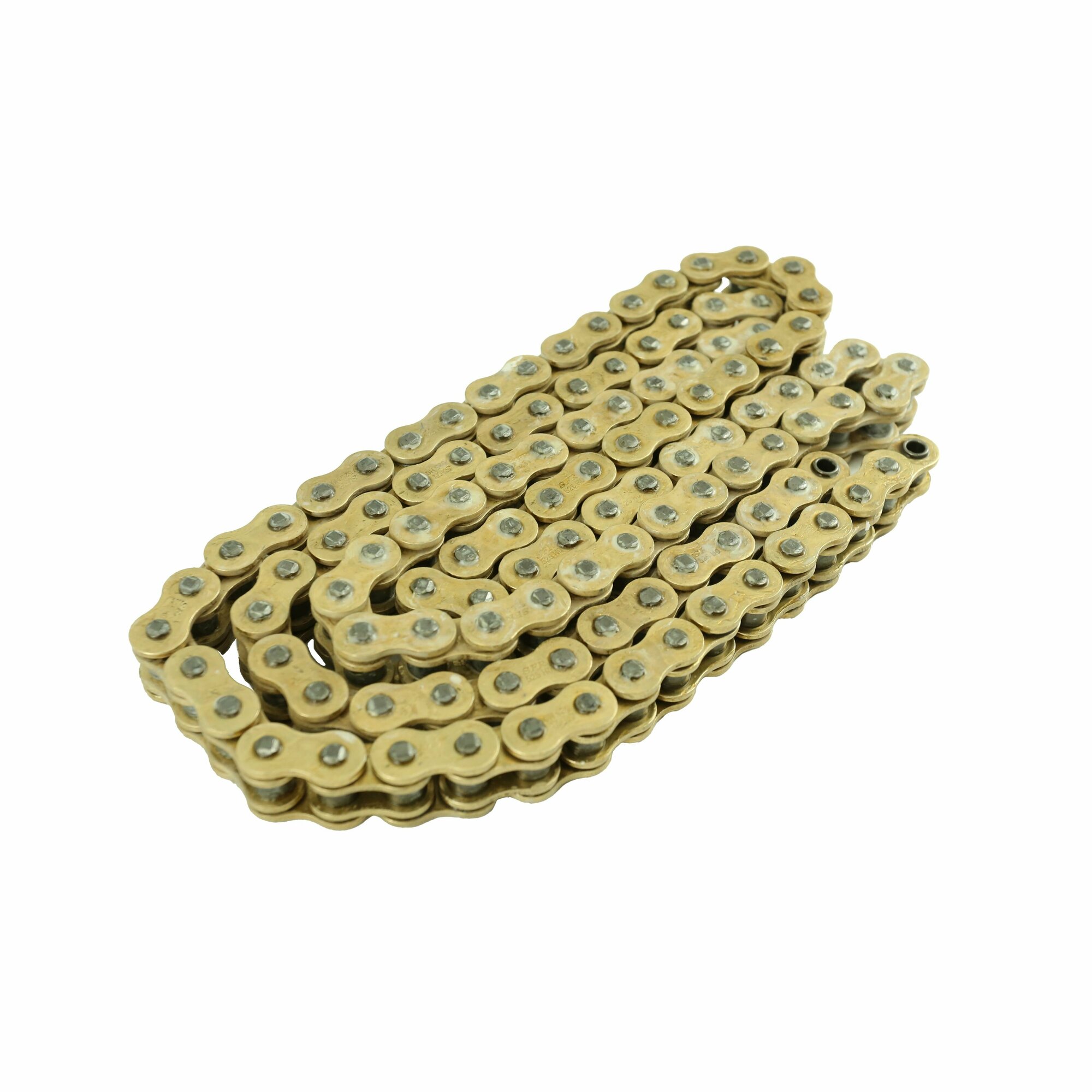 Цепь приводная для мотоцикла SFR, 525H-O 110L (сальниковая O-Ring) золотая