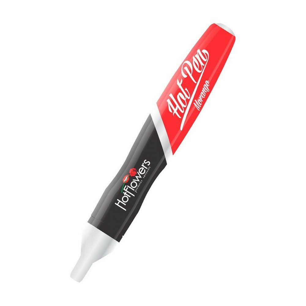Съедобный маркер «Hot Pen» для рисования на теле со вкусом клубники