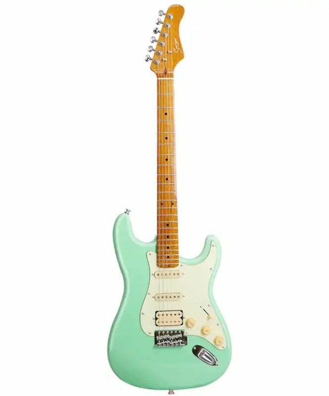 L-G2-PRO-SG Электрогитара, зеленая, Smiger