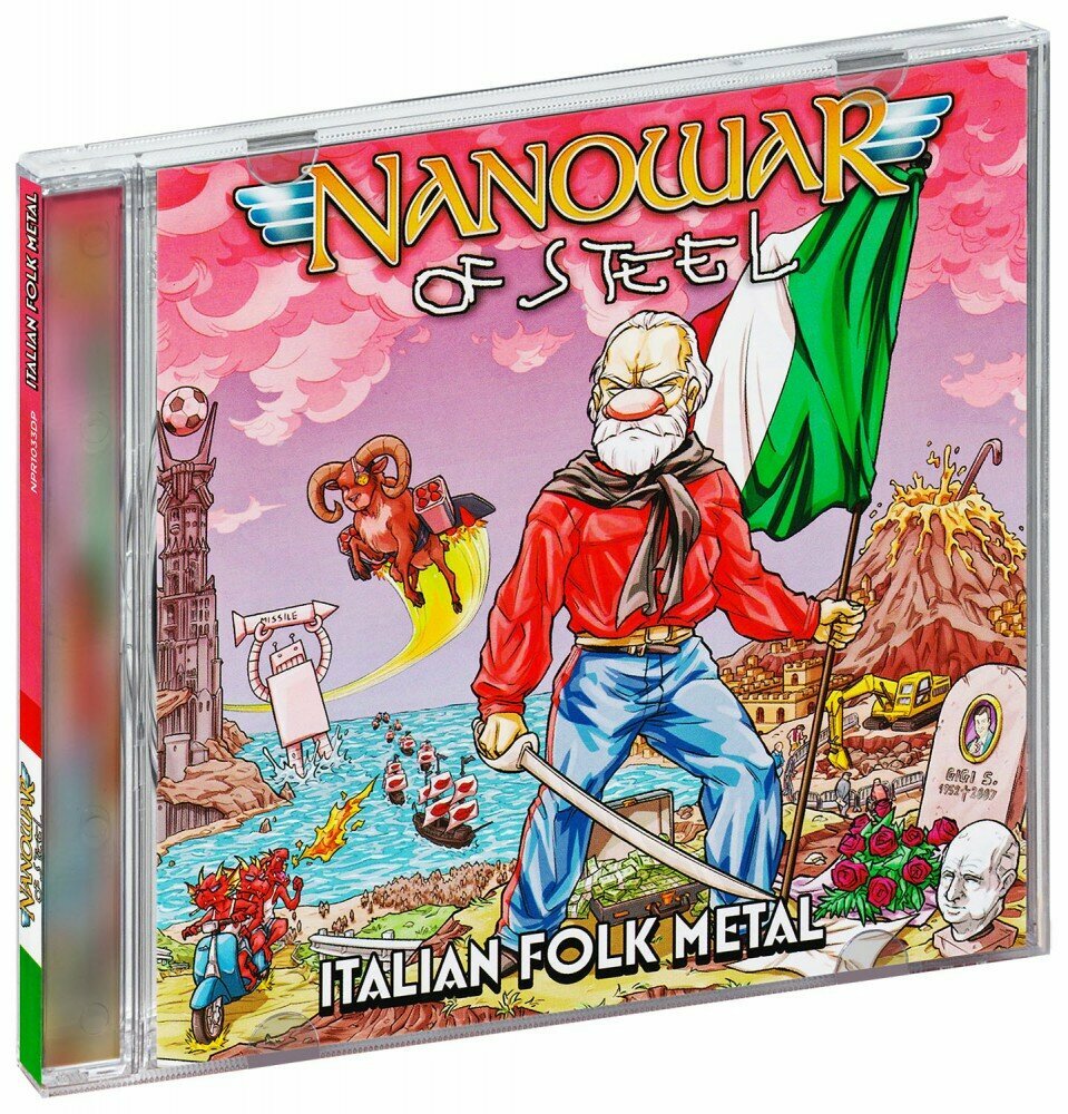 Nanowar of Steel. Italian Folk Metal (CD) (СД диск, CD Box, Россия)