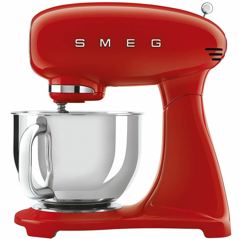 Планетарный миксер SMEG SMF03RDEU, красный, официальная гарантия