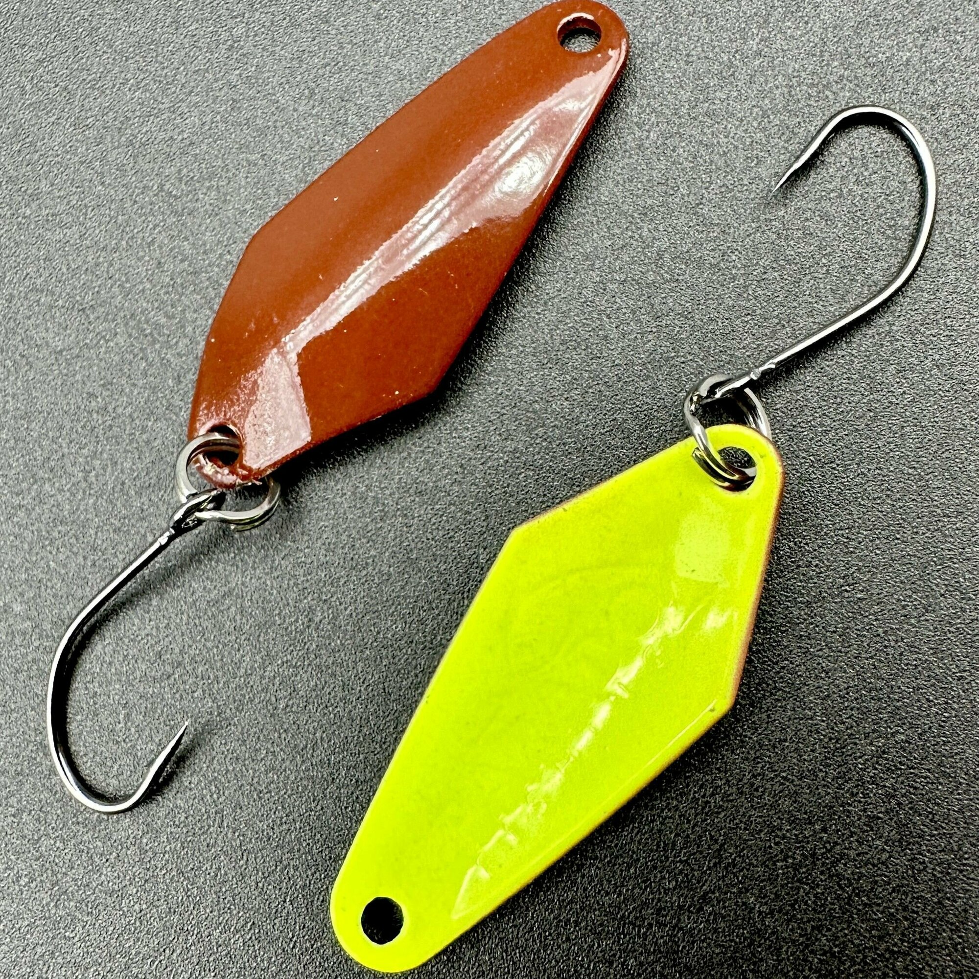 Блесна рыболовная Nories Masukuroto Rooney 2,2G на форель микро колебалка ультралайт