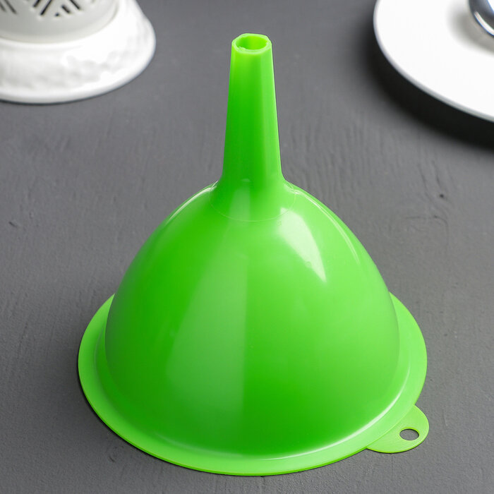 Воронка, d 15 см, пластик, кухонные принадлежности, воронка кухонная