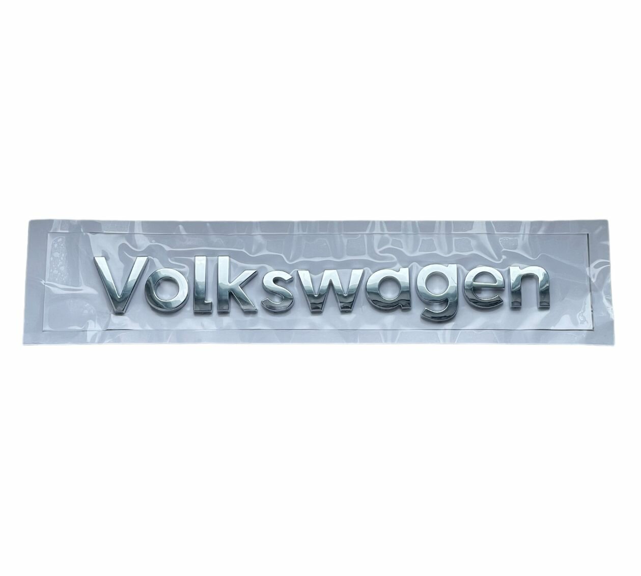 Шильдик надпись Volkswagen / Фольксваген 21x2,1 см