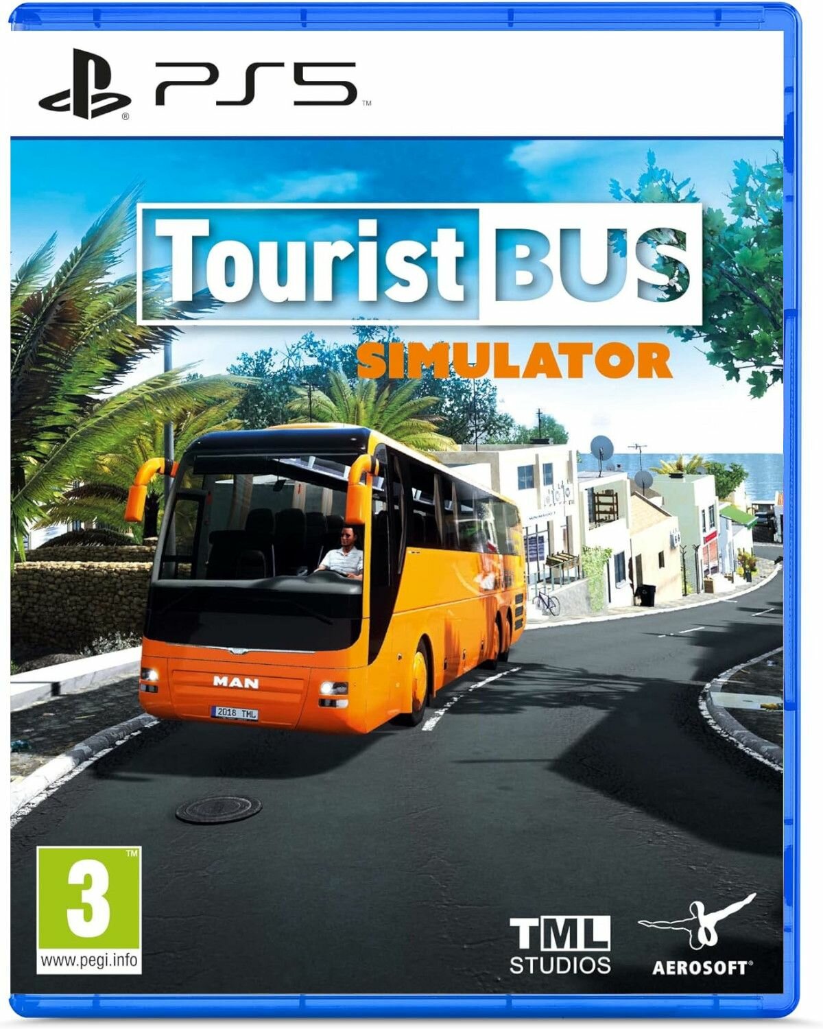 Игра Tourist Bus Simulator для PS5 (русские субтитры)