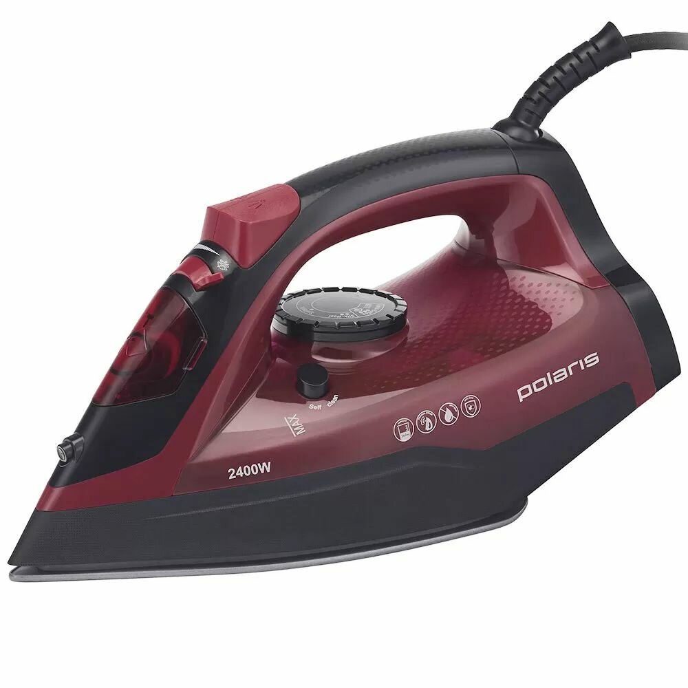 Утюг Polaris PIR 2478K Алый/Черный