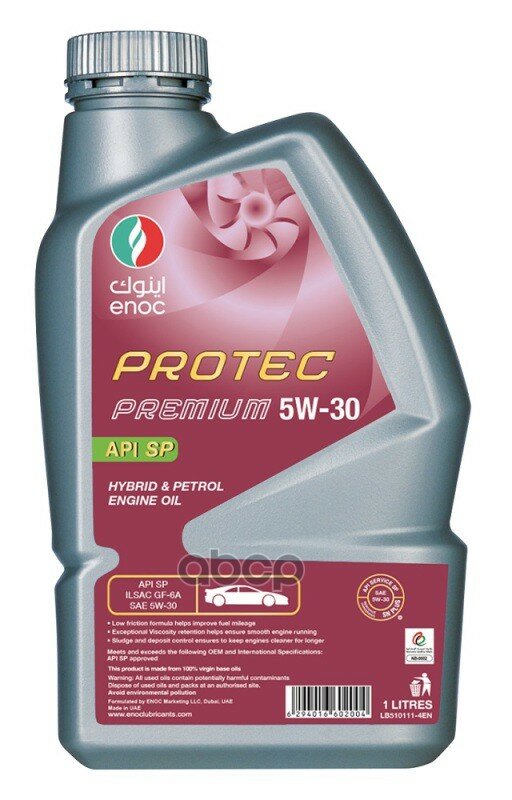 ENOC Масло моторное ENOC PROTEC PREMIUM 5W-30 1L