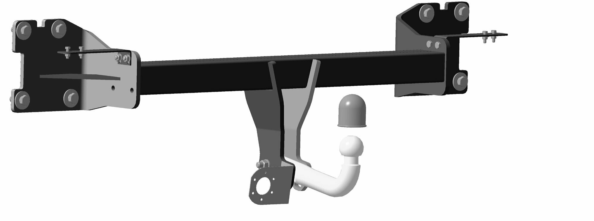 Фаркоп (тягово-сцепное устройство) Oris (Bosal) на Порше Кайен 2017-2022, арт:2159-A-2