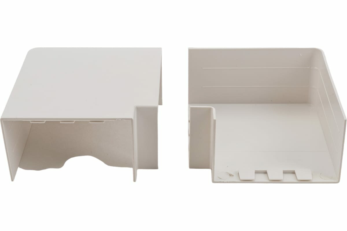 Промрукав 100х60, поворот на 90 градусов, комплект 2 шт PR08.2850 для труб и соединений