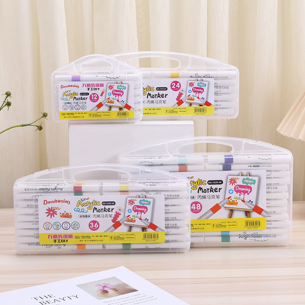 Маркер акриловый "Сделай сам", 80 цветов