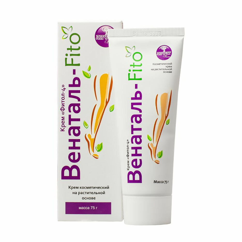 Крем "Фитол-4" Венаталь-Fito" для ног, 75 г, Алфит Плюс