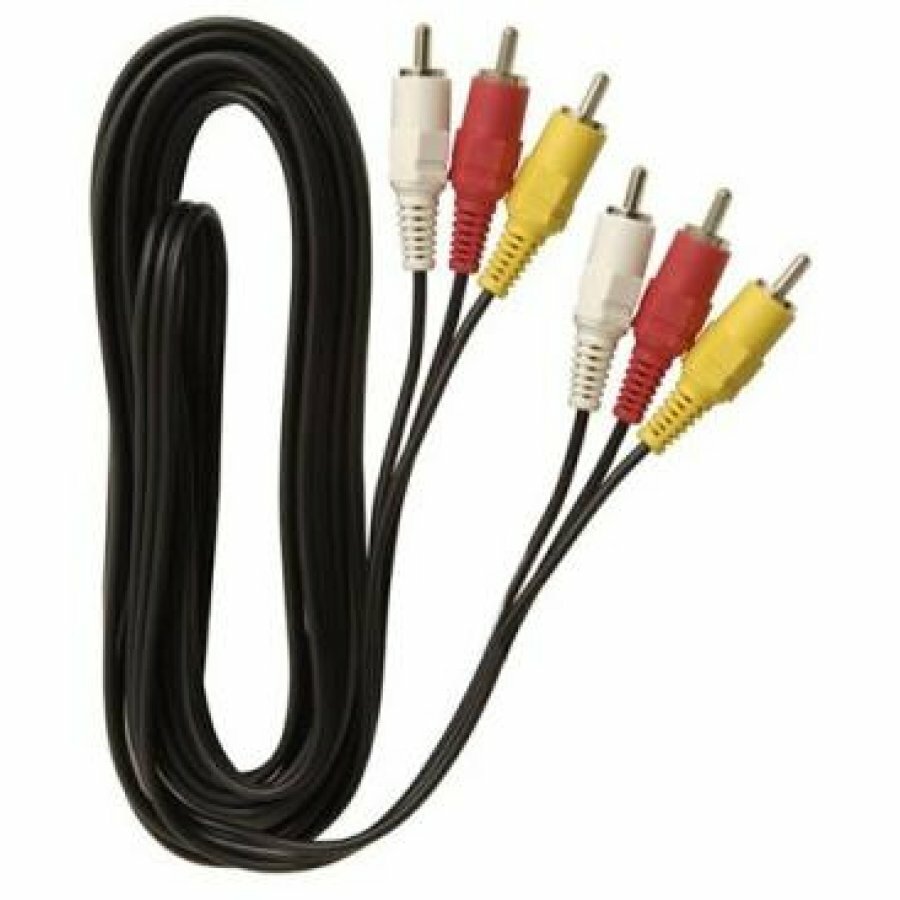 Композитный AV кабель (Composite Cable) (3 RCA x 3 RCA)