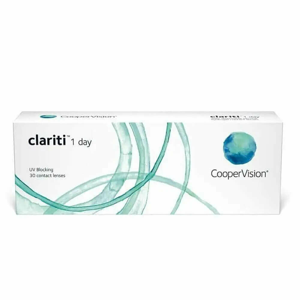 CooperVision Контактные линзы Clariti 1-Day, 30 шт, -4 / 8.6/ 1 день