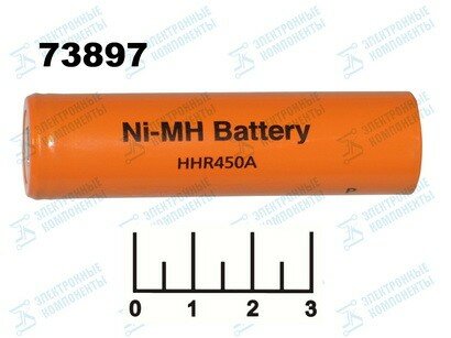Аккумулятор 1.2V 4.5A HHR-450A Panasonic