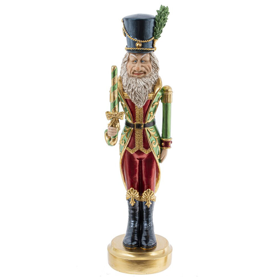 Фигурка декоративная Солдатик-эльф Remecoclub, 39x10x10 см