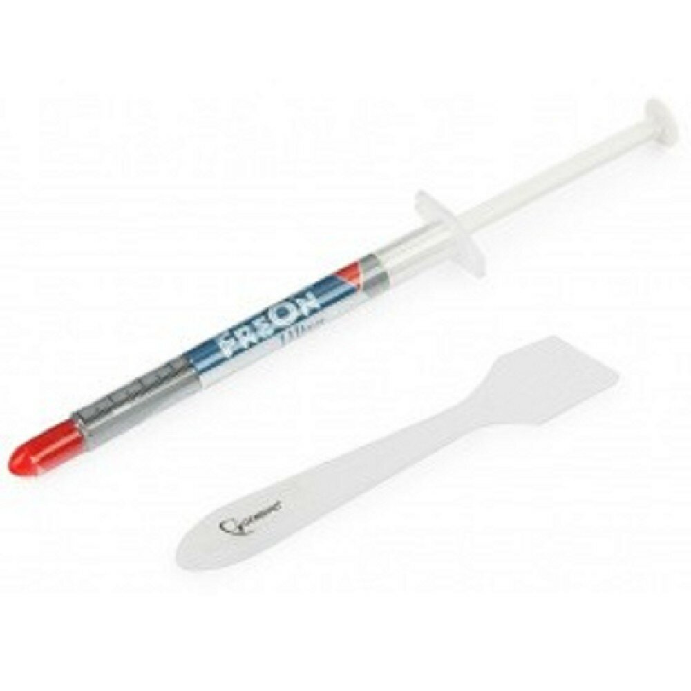 Термопаста Gembird GF-21-1.5, Пакет 4.63Вт/(м/К) 1.5г