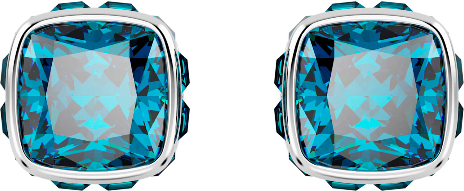 Серьги с подвесками, кристаллы Swarovski