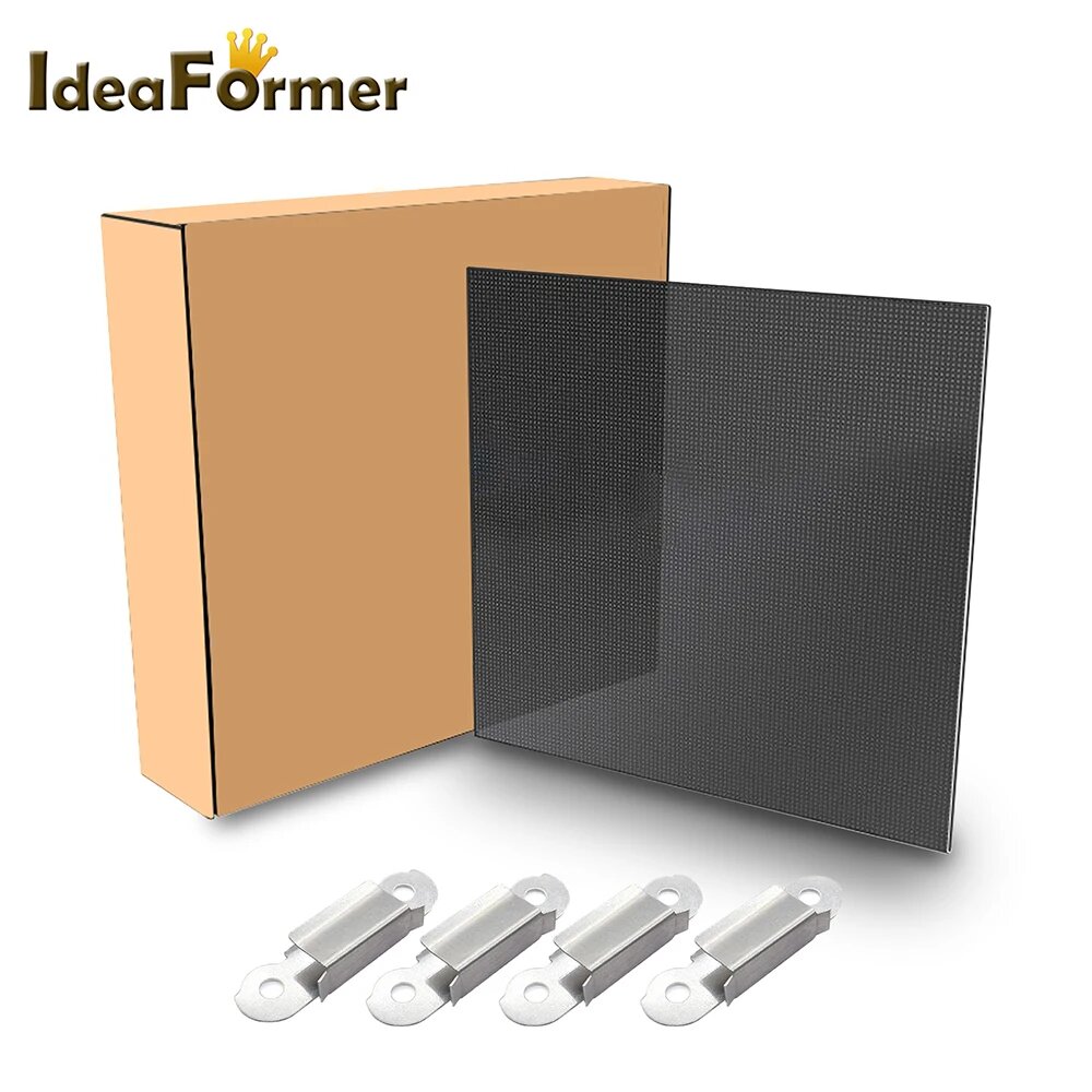 Платформа стеклянная для Ender-3 Pro 235x235x4mm