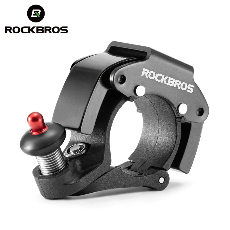ROCKBROS С-образный звонок для велосипеда, черный