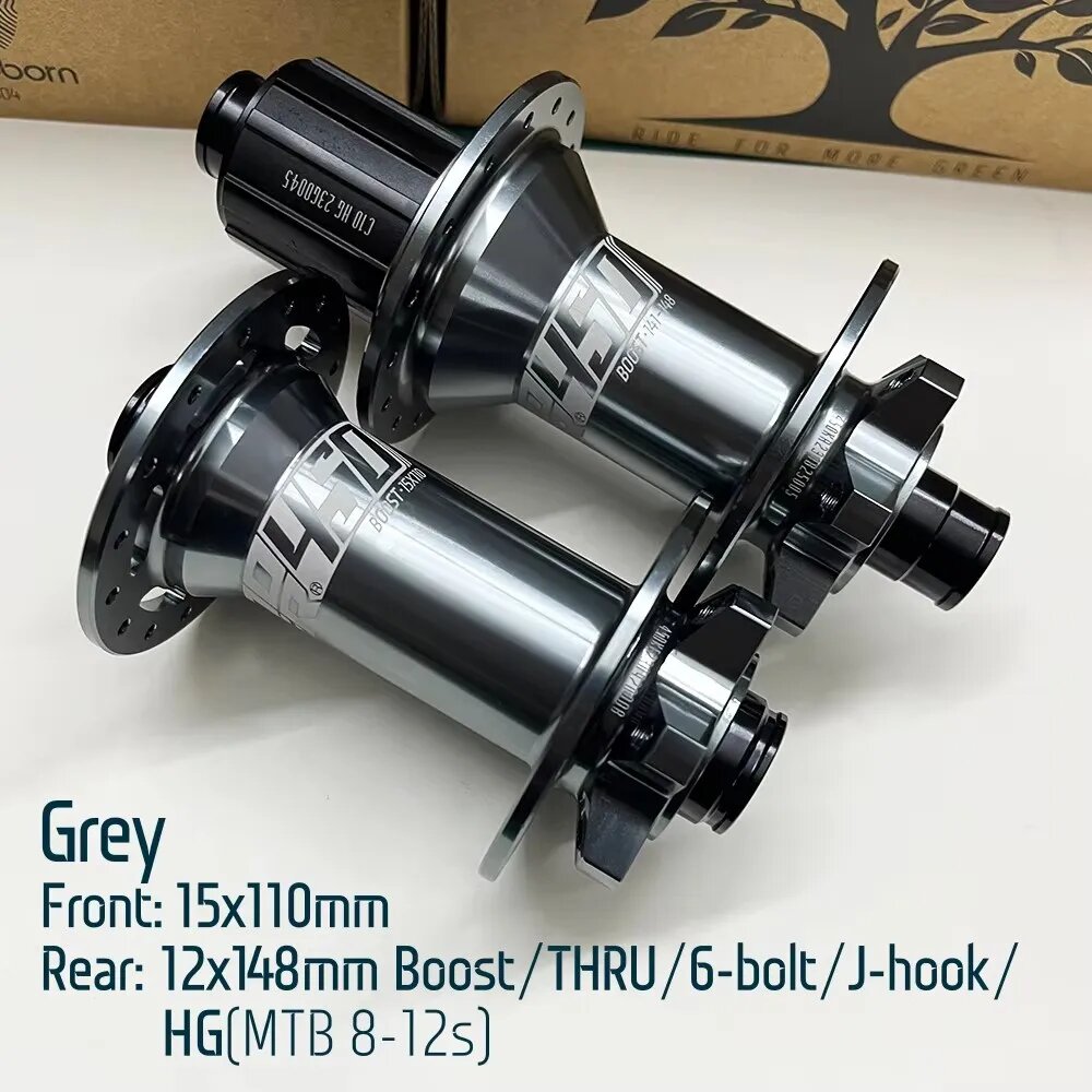Koozer ступицы: Серый, 15x110mm/12x148mm Boost HG