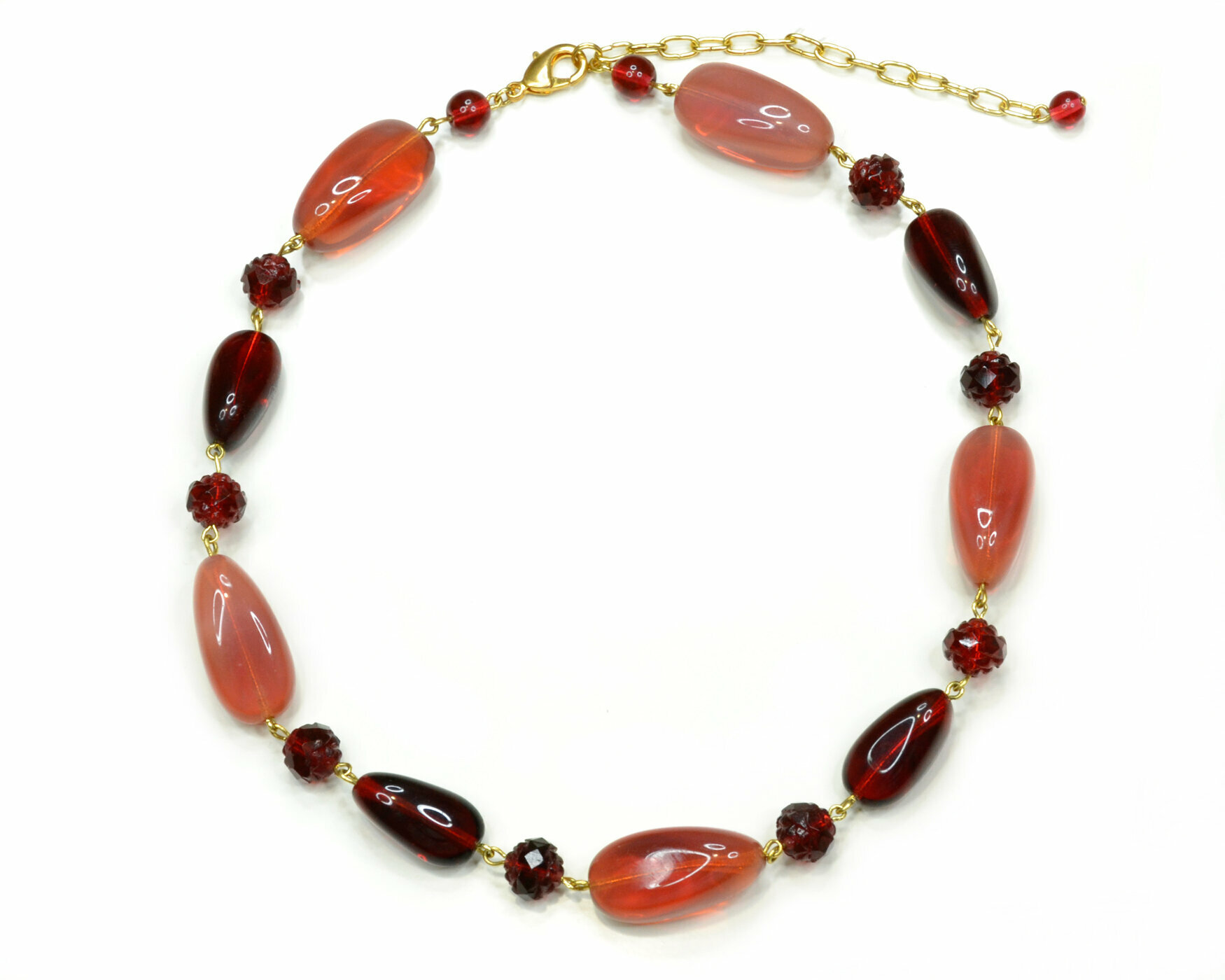 Бусы, хрусталь