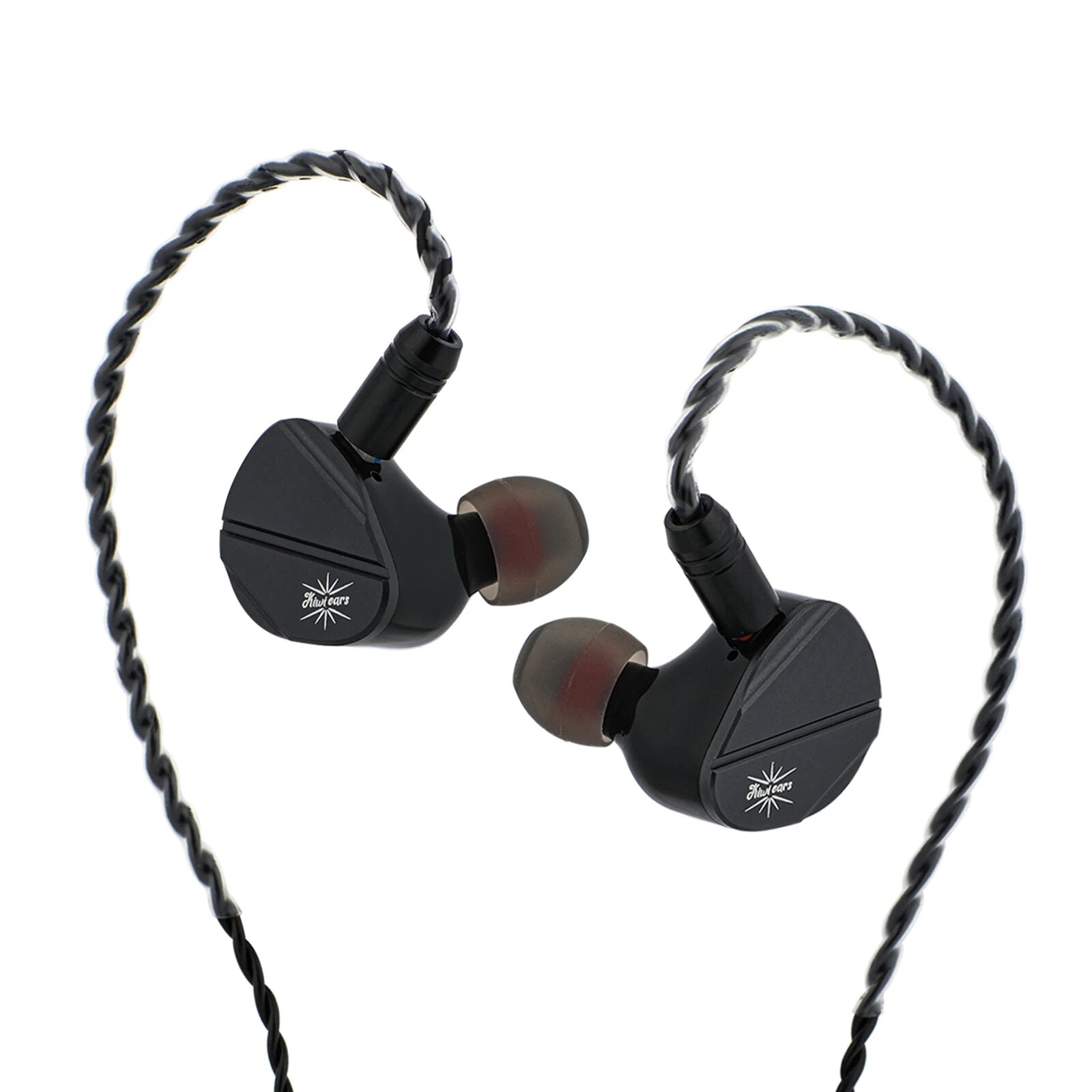 Наушники Kiwi Ears Canta 1DD + 2Planar Hybrid HiFi IEM проводные наушники для аудиофилов и музыкантов с индивидуальным съемным кабелем