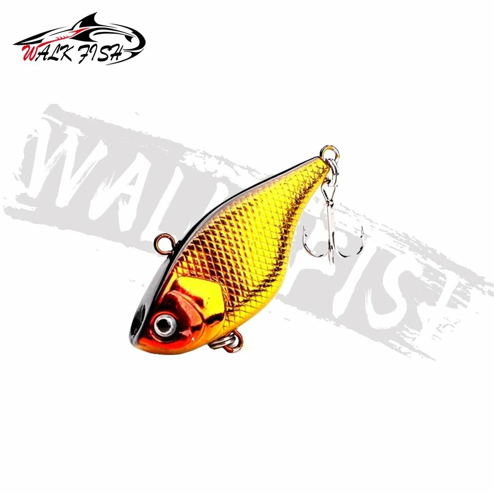 WALK FISH Воблер желтый, 4 см, 4.5 г, B 2
