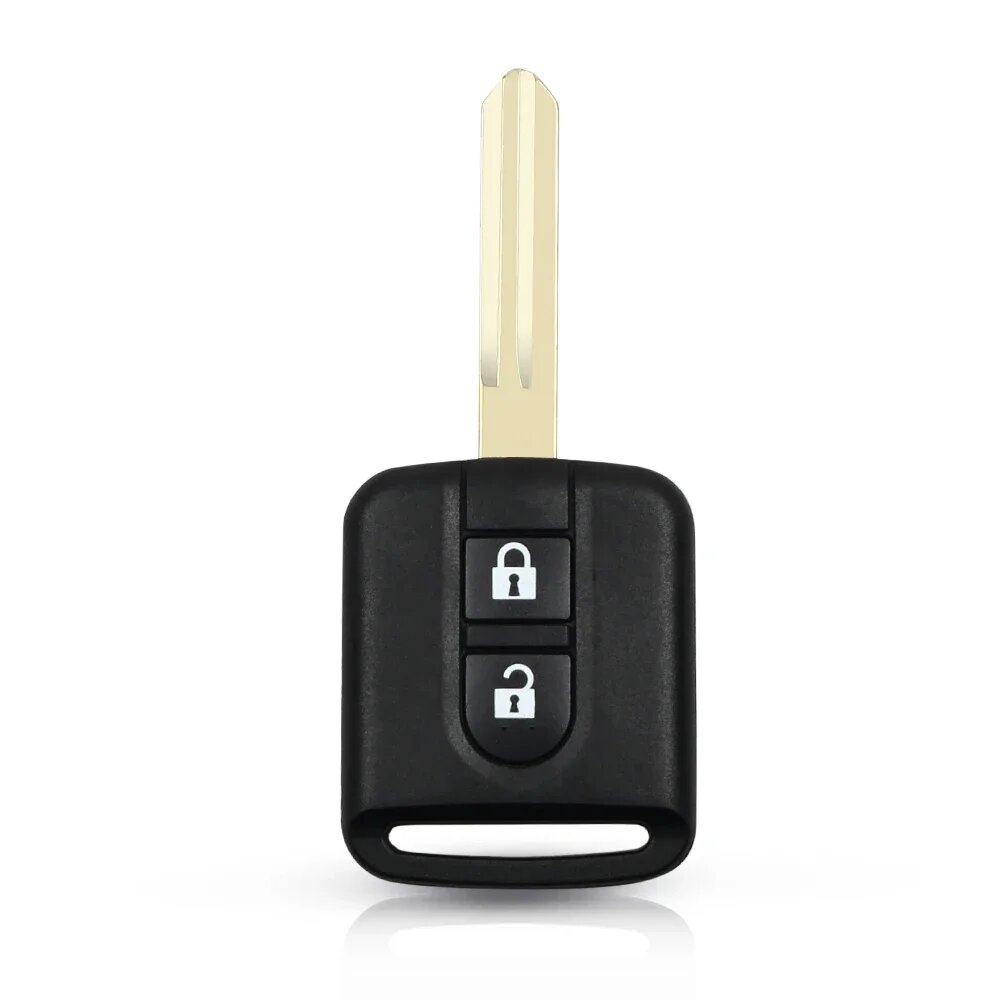Складной ключ для Nissan Qashqai, Micra, Almera, Navara, Primera, 2 кнопки, Original Key