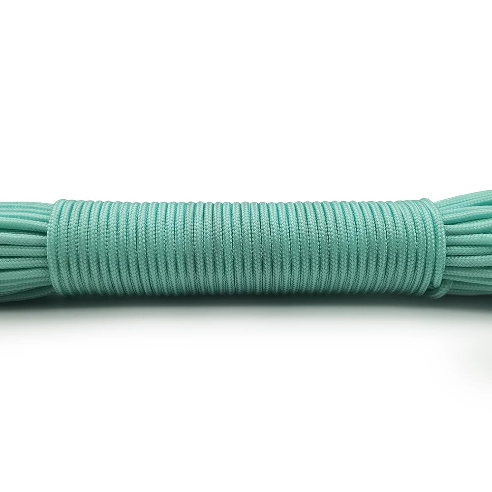 IQiuhike Паракорд 2 мм, 31м/15м/8м, одножильный Turquoise, 15Meters