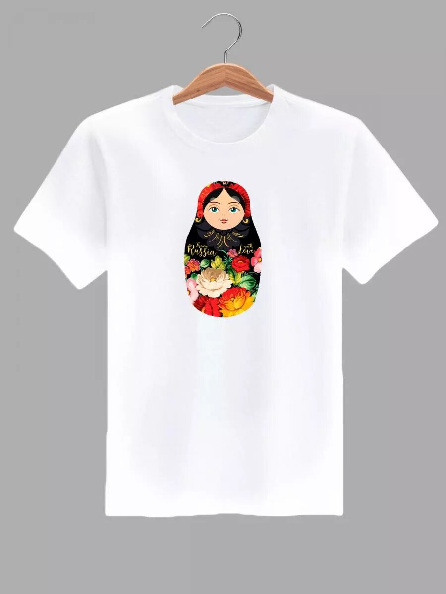 Футболка Русская матрёшка