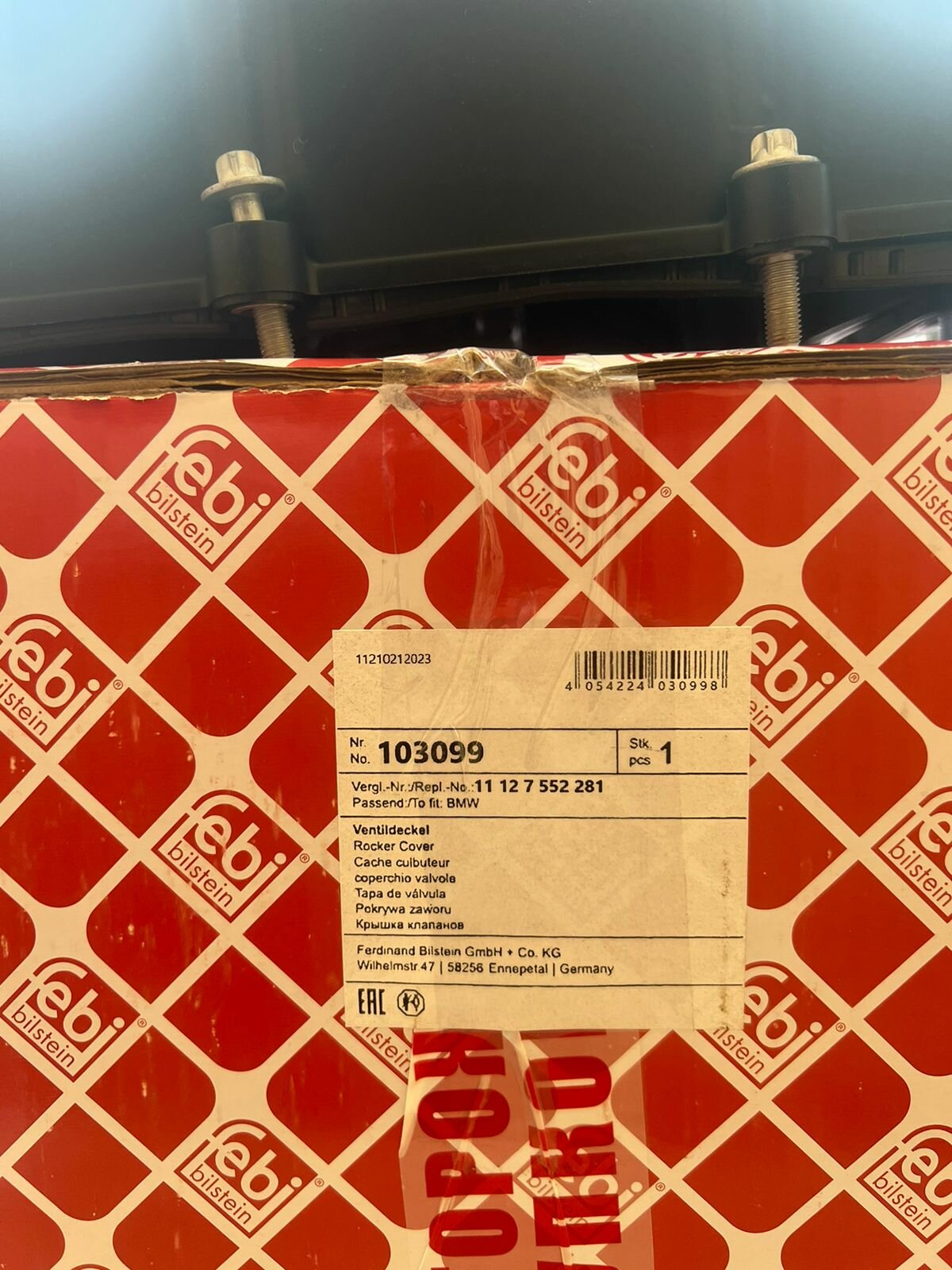 Клапанная Крышка N52 FEBI original 103099