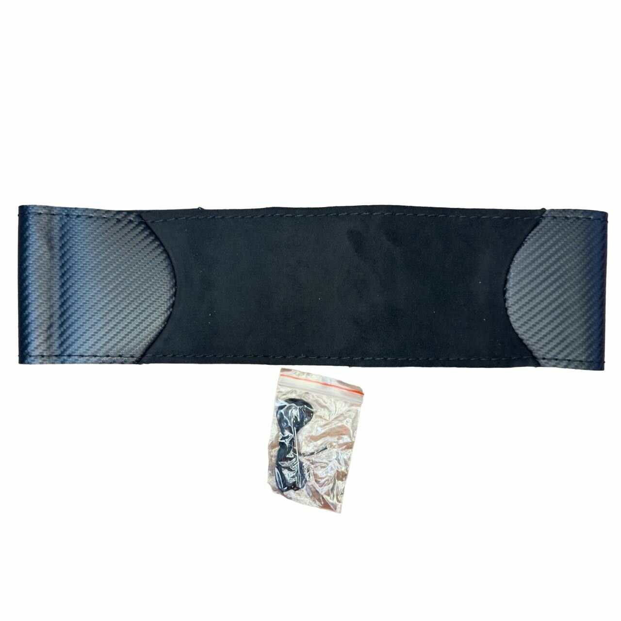 Чехол на руль оплетка руля для авто со шнуровкой PSV CORD (Черный), размер M 37-39 см