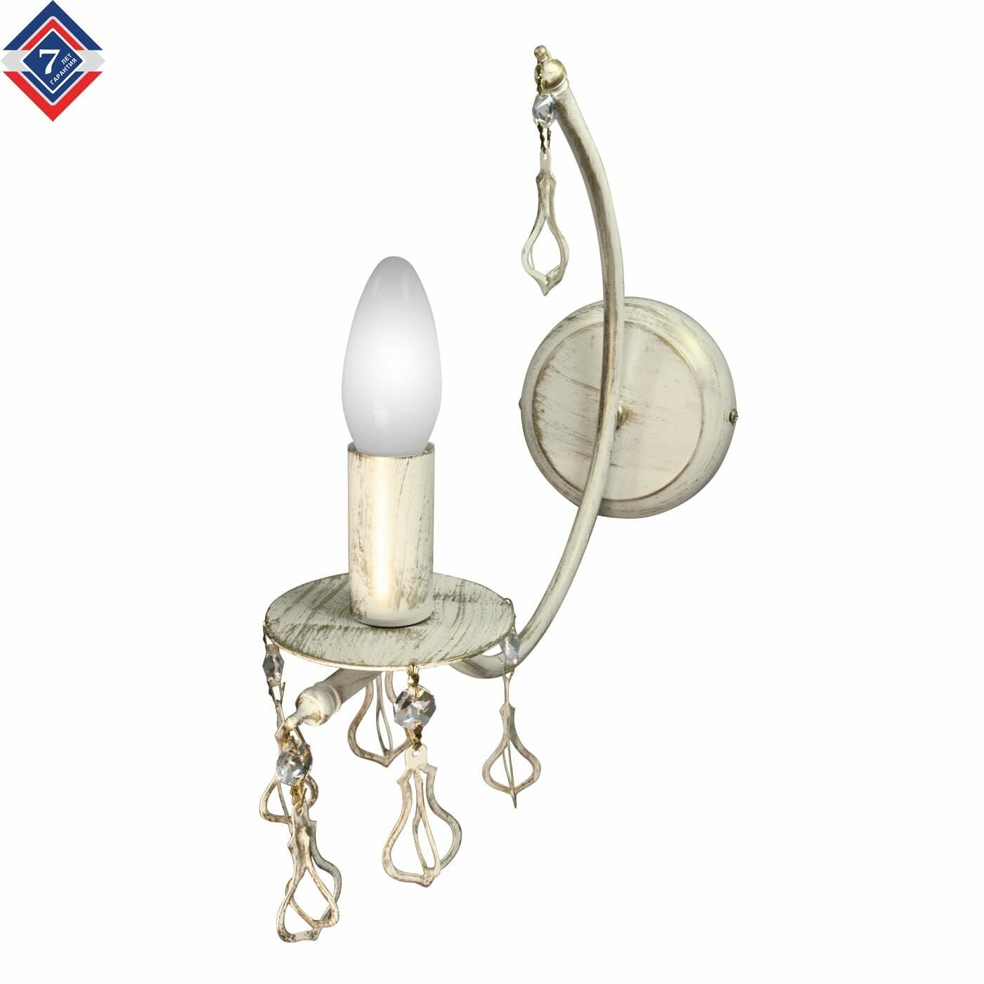 Бра настенные современная классика с подвесками Петрасвет Россия S1280-1