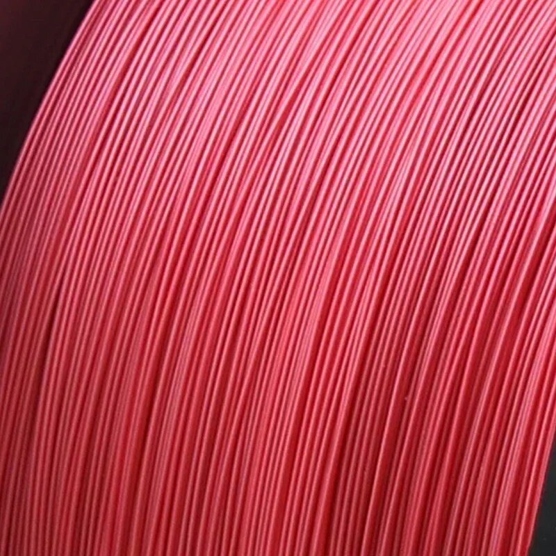 PTFE провод UL1423 посеребренный одножильный 26AWG, Красный, 5 meters