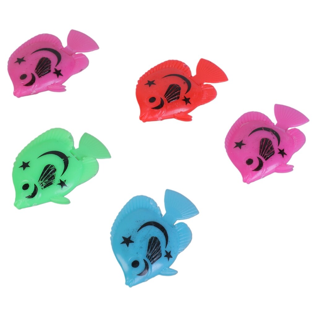 5 Шт Искусственных Красочных Водных Тропических Рыбок Небольшой Аквариумный Декор Пейзаж для Украшения Аквариумов Ландшафтный Дизайн