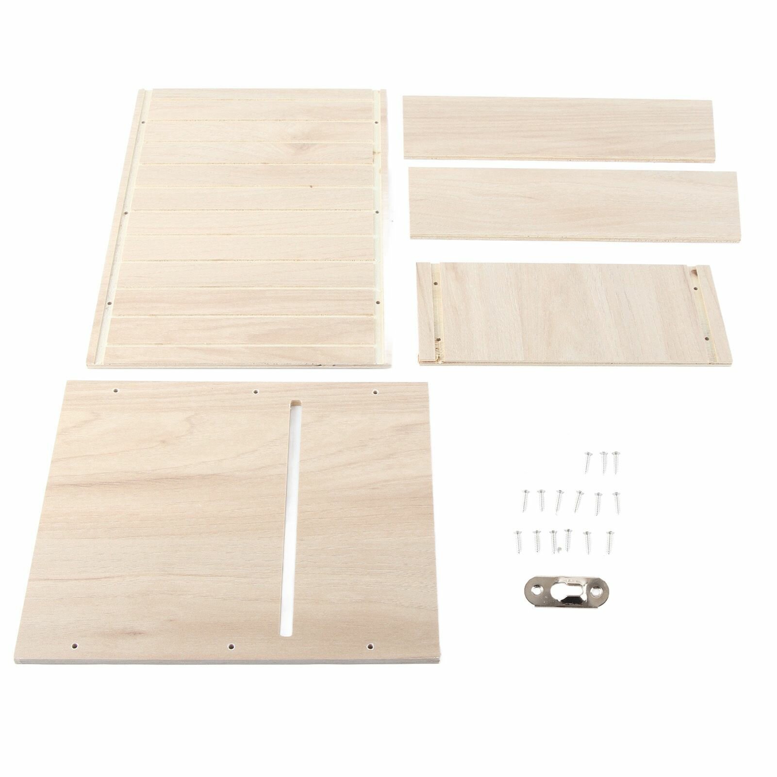 Одноэтажный деревянный домик для летучих мышей для наружного карниза сада, убежище для летучих мышей, простая установка и прочная конструкция