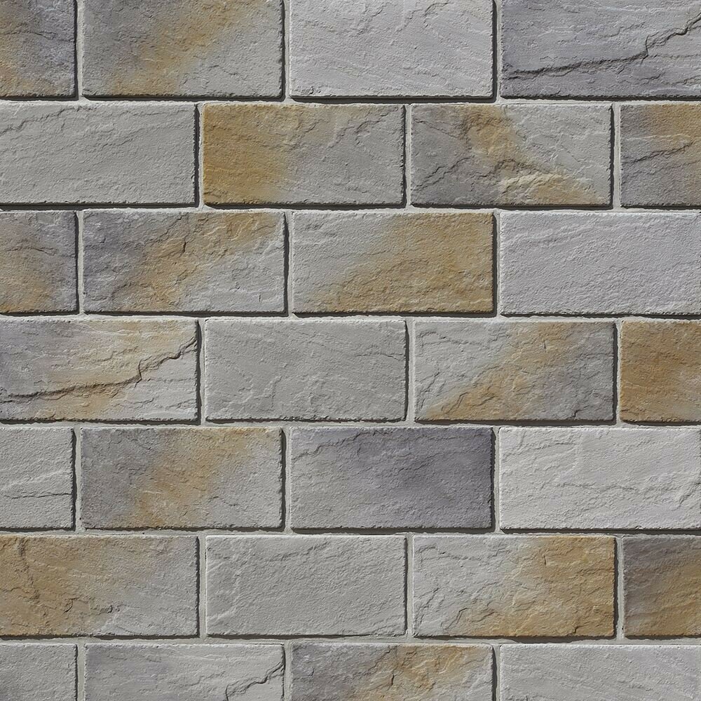 Искусственный камень White Hills Тибур светло-серый (19 шт.=0,988 кв. м)