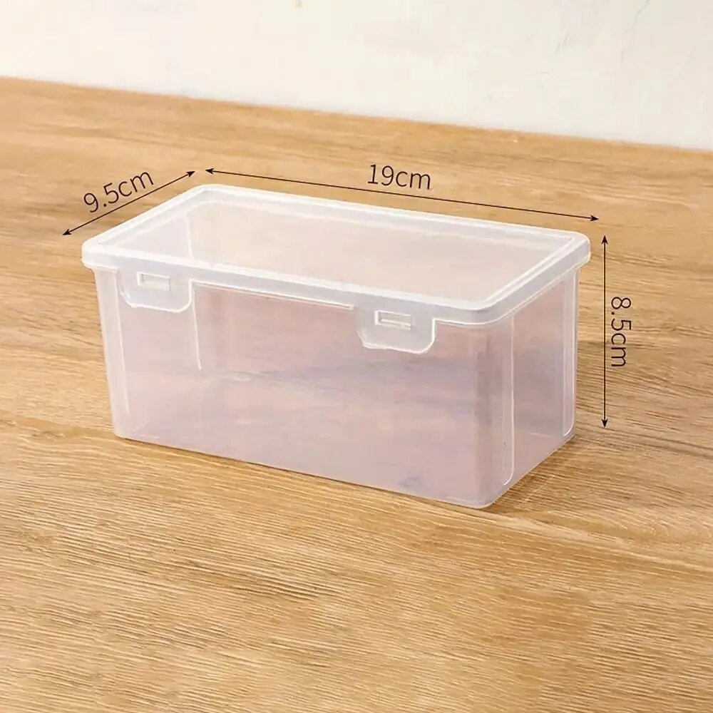 Пластиковый многофункциональный пенал для канцелярии 19x9.5x8.5cm