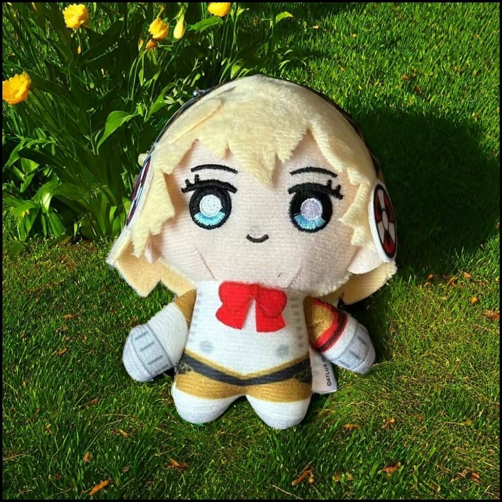 Аниме Мягкие Игрушки Персона 5 Эгида / Persona 5 the Animation Aegis Плюшевая Кукла Игрушка 10CM