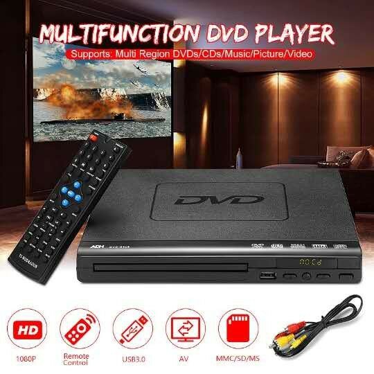 Домашний мини CD-плейер "HD", с пультом, высокое качество звука — фото 1